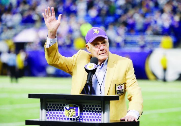 Passing of an icon: Grant was a Vikings pioneer | News, Sports, Jobs ...